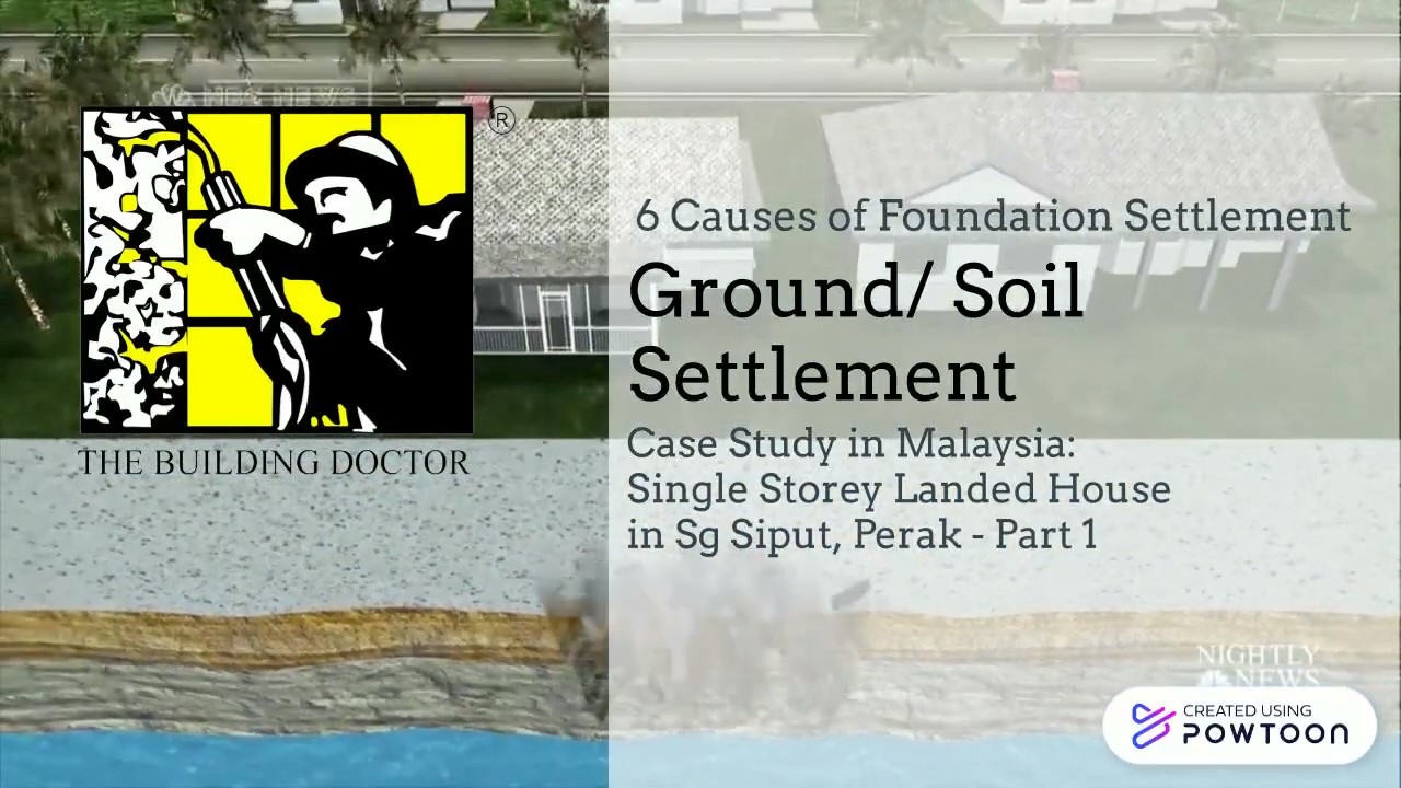 6 Cases of Soil/ Ground Settlement. Case Study In Malaysia: 41 Landed ...